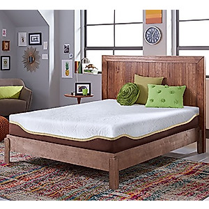 Live & Sleep King Size Mattress, Gel Memory Foam - 10 Inch Mattress - Firm Mattress - Cool Bed in a Box - Balanced Support - CertiPUR Certified - King