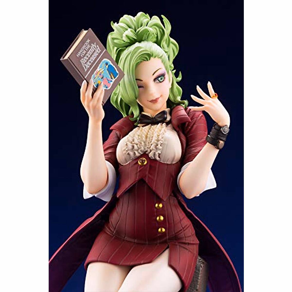 Kotobukiya Beetlejuice (Red Tuxedo Limited Version) Bishoujo Statue, Multicolor