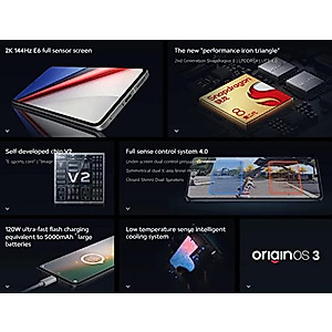 Original iQOO 11 5G Mobile Phone 16G+512GB Snapdragon8+ Gen2 6.78"in 144Hz 2K E6 AMOLED Screen 120W Super Charger 50MP GN5 Cameral 5000mAh NFC Cellphone by-（Real Star Technology） (Black(AG glass))