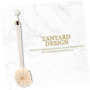 LALAFINA 4pcs Long Handle Bath Brush Dual- Sided Back Brush Shower Puff Handle Body Scrubber Laundry Machine Cleaner Body Exfoliator Brush Bath Sponges Body Brush Long Handle Shower Brush