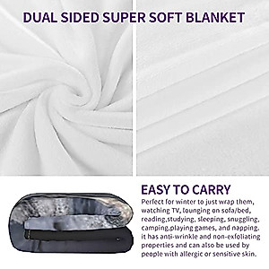 Hooded Blanket Throw Horse Running Hoodie Blanket Wearable Blanket Microfiber Soft Hooded Blanket for Kids Men Women