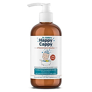 Happy Cappy Shampoo Bundle | Manage Cradle Cap, Seborrheic Dermatitis, Dandruff, and Dry, Itchy, Sensitive Eczema Prone Skin for All Ages…