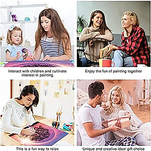 DIY Diamond Art Kits for Adults Sexy Girl Art 5D Diamond Painting Kits for Adults, Full Drill Gem Arts Crystal Art Kits, Paint by Numbers for Adults, Dimond Picture Art for Home Wall Decor 16x20in