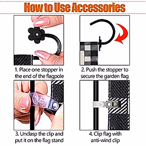 Halloween Garden Flag 12x18 Inch Spooky Boo Double Sided Vertical Farmhouse Decor for Seasonal Holiday Yard