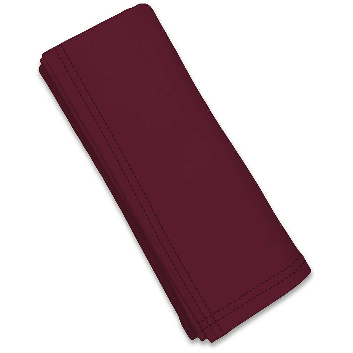SheetWorld Soft & Stretchy Swaddle Blanket 36 x 36, Burgundy, Made in USA