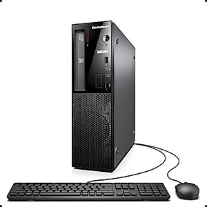 Lenovo ThinkCentre E73 Small Form Factor Desktop PC, Intel Core i3 4130 3.4GHz, 8G DDR3, 256G SSD, WiFi, BT 4.0, DVD, Windows 10 64-Multi-Language Support English/Spanish/French(Renewed)