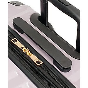 Karl Lagerfeld Paris Women's Suitcase Spinner Wheels Hardside, Lilac, One Size