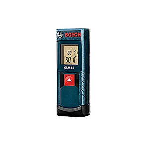 BOSCH GLM 15 Compact Laser Measure, 50-Feet (Discontinued by Manufacturer)