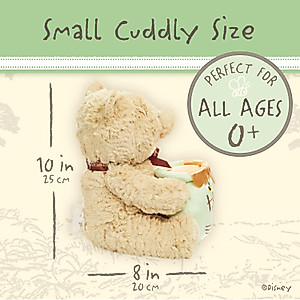KIDS PREFERRED Disney Baby Classic Pooh Waggy - Musical Plush Stuffed Animal, 13 Inches , Brown