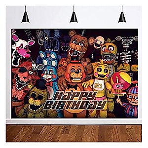 TOUGUGOLY 7x5ft Festival Celebration Decoration Props Photography Backdrop Toy Bear Theme Party Supplise Party Decorations Banner Photo Background Cartoon Elements Boys and Girls