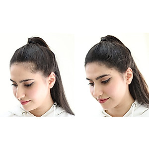 THICK FIBER Hair Fibers for Thinning Hair & Bald Spots (BLACK) - 25g Bottle - Conceals Hair Loss in Seconds - Hair Powder for Women & Men