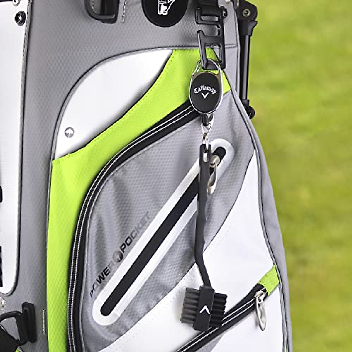 Callaway Golf Hat & Golf Accessories Gift Set with Hat Clip, Golf Ball Marker, Golf Club Brush & Plastic Golf Tees