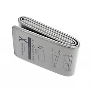 Lightning X Universal Padded Aluminum Medical Splint Kit - 36" Roll Splint + 3 Finger Splints - Tactical Black/Grey