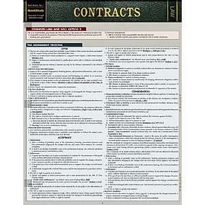 Contracts QuickStudy Laminated Reference Guide