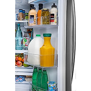 Winia 26cu.ft. French Door Refrigerator with Ice & Water Dispenser, Stainless Steel