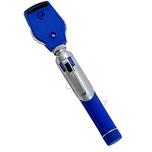 BLUE OTOSCOPE SET -LED Otoscope/School Kit-CYNAMED