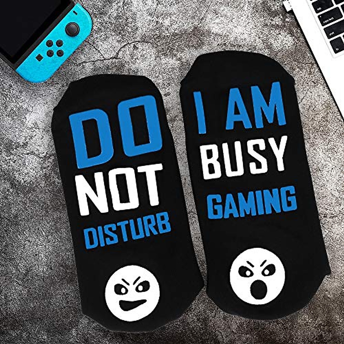 Gaming Socks I Am Busy Gaming Do Not Disturb gamer gifts ideas for boys,men,gamer,teen,brother,husband,dad,boyfriend