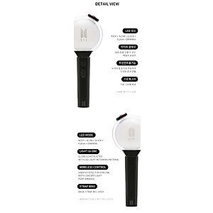 [Official] Bangtan Boys Fanlight Map of The Soul Special Edition Light Stick Plastic