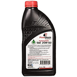Brad Penn Oil 009-7119-12PK 20W-50 Partial Synthetic Racing Oil 12 pack
