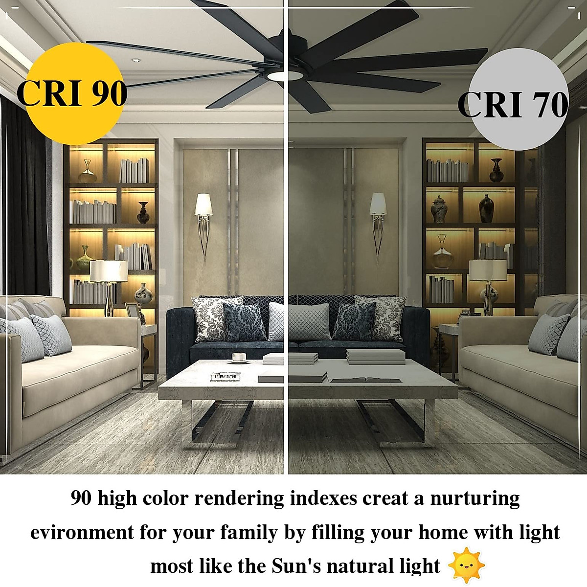 winsaLED Light Bulbs 75 watt, LED Bulbs 60~75 Watt Equivalent, 7W=75W, High Bright 850lm E26 Medium Base, Daylight 4000K Vintage Light Bulb 12pack, Non-Dim…