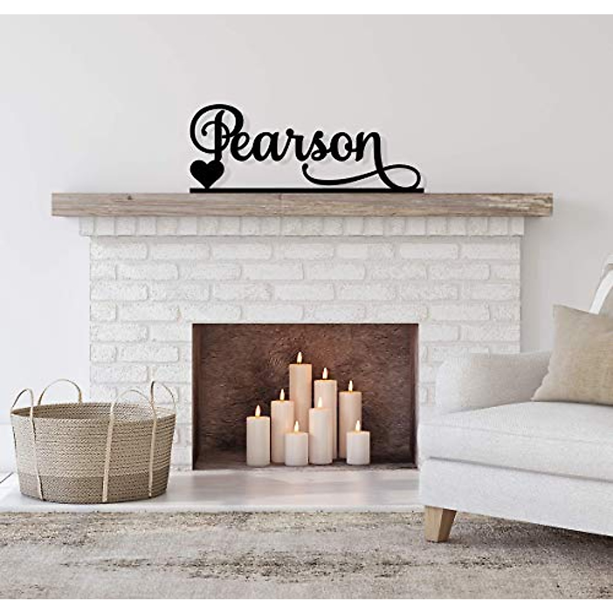 Custom Name sign - Decorative Surname Name Sign - Personalized Name Sign - Last Name