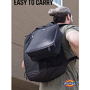 Dickies Basic Insulated Lunch Bag for Work, Thermal Reusable Office Lunch Box for Men, Women (Dark Charcoal)
