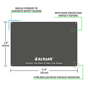 ALREAR She Shed Decor, Farmhouse Sunflowers Wall Sign for Home Kitchen, Garden, Women Cave, Gift for Girlfriend, Ladies, Tin Metal Signs 16x6