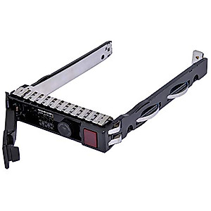 Abuycs 2.5 SFF SAS SATA HDD SSD Hard Drive Carrier Tray Caddy for 2.5" HP Proliant Gen8 G8 Gen9 G9 651687-001 651699-001 DL560 DL388 DL385 DL380p DL360p DL180 DL160 ML310 ML110 ML350 SL250S SL230S