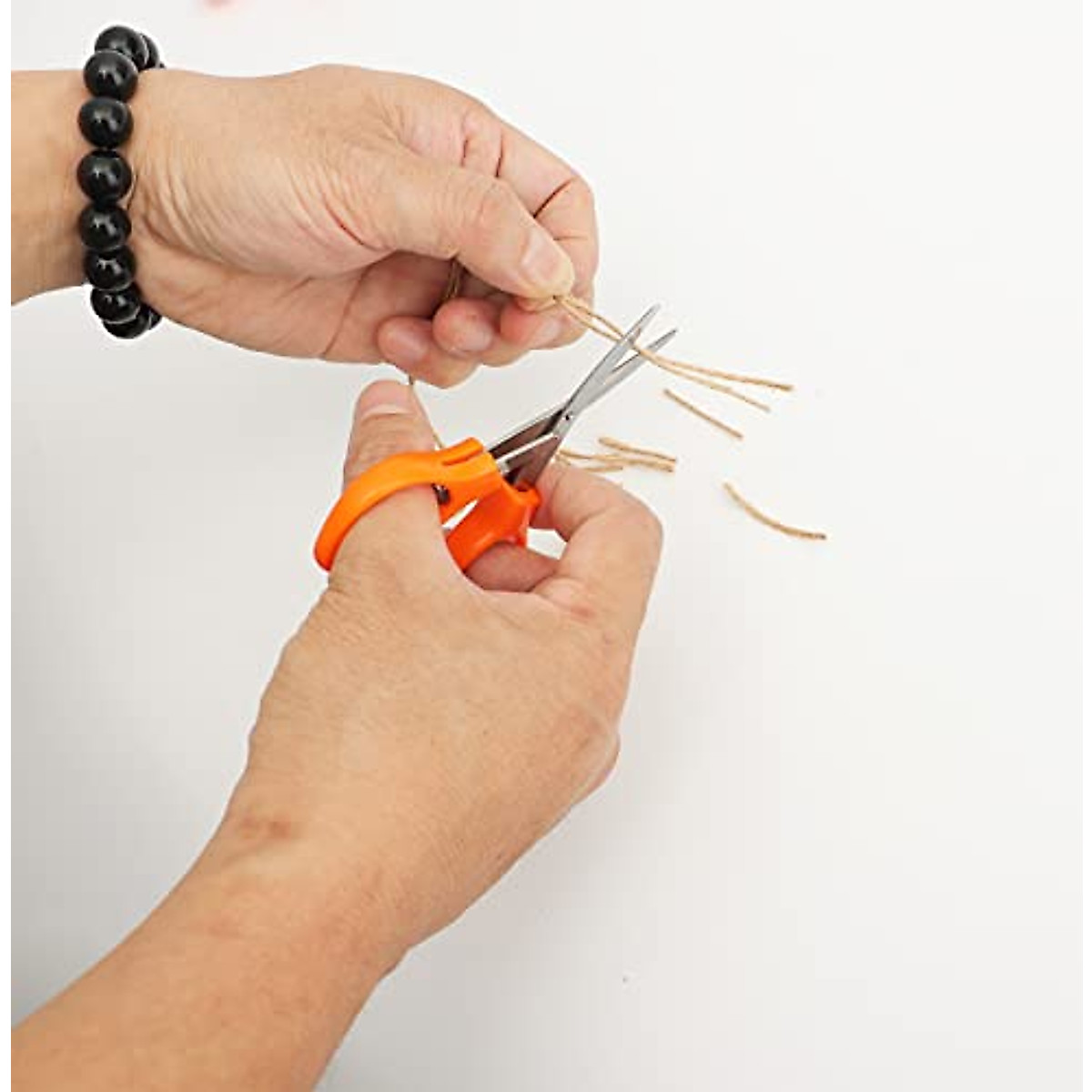 30 Pcs Mini Folding Travel Pocket Scissors for Home and Travel (Orange)