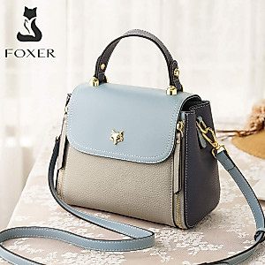 Leather Satchel Handbags for Women Fashion Small Crossbody Bags Lady Medium Mini Top Handle Bag Female Luxury Woman Purse