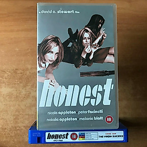 Honest: Black Comedy - Blue Tape [Large Box] Rental - Nicole Appleton - Pal VHS
