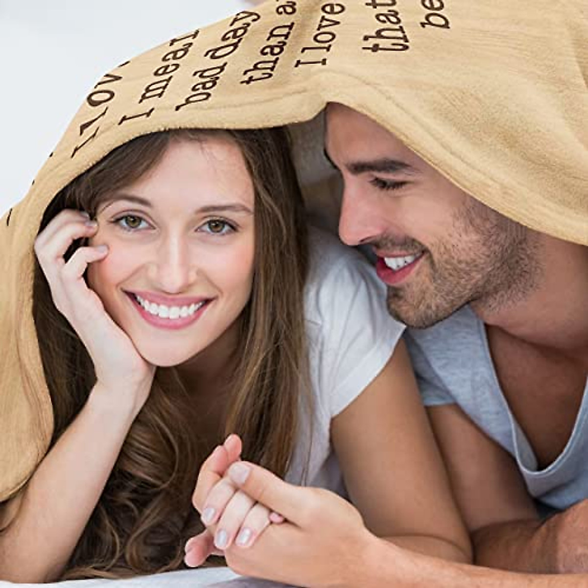 Basiole Gifts for Boyfriend Husband Blanket, I Love You Gifts for Him, Romantic Gifts for Men, Anniversary Birthday Gifts for Boyfriend, Valentines Day Gifts for Boyfriend Throw Blankets 50"X60"