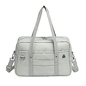 Japanese School Uniform HandBag, PU Leather Shoulder bag, Lolita Girl School Bag Satchel, Cute School Uniform Bag