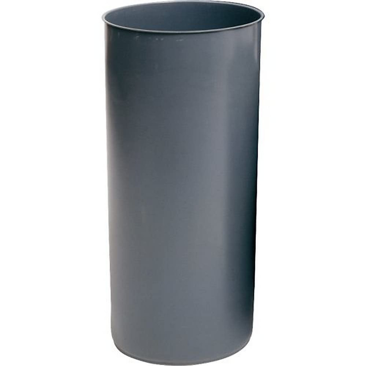 Rubbermaid FG355200 Gray 22 Gallon LLDPE Rigid Liner with Rim for Indoor and Smoking Management Container