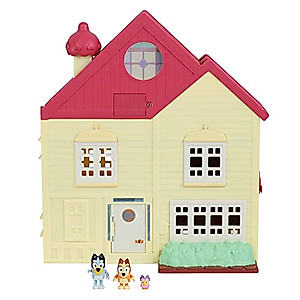 Bluey Ultimate Lights & Sounds Playhouse with Two posable Figures and Accessories | Heeler Home