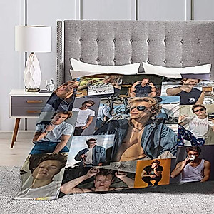 Television Series Pogue Life,Outer Banks North Carolina Blanket Soft Cozy Throw Blanket Flannel Blankets for Bed Car Couch Living Room Travel50 x40