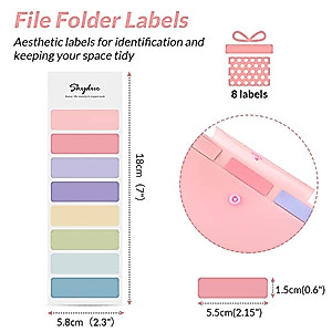 SKYDUE Expanding File Folders 5 Pockets File Folder with Snap Closure A4 and Letter Size Accordion Document Paper Organizer for Home School Office (Pink)