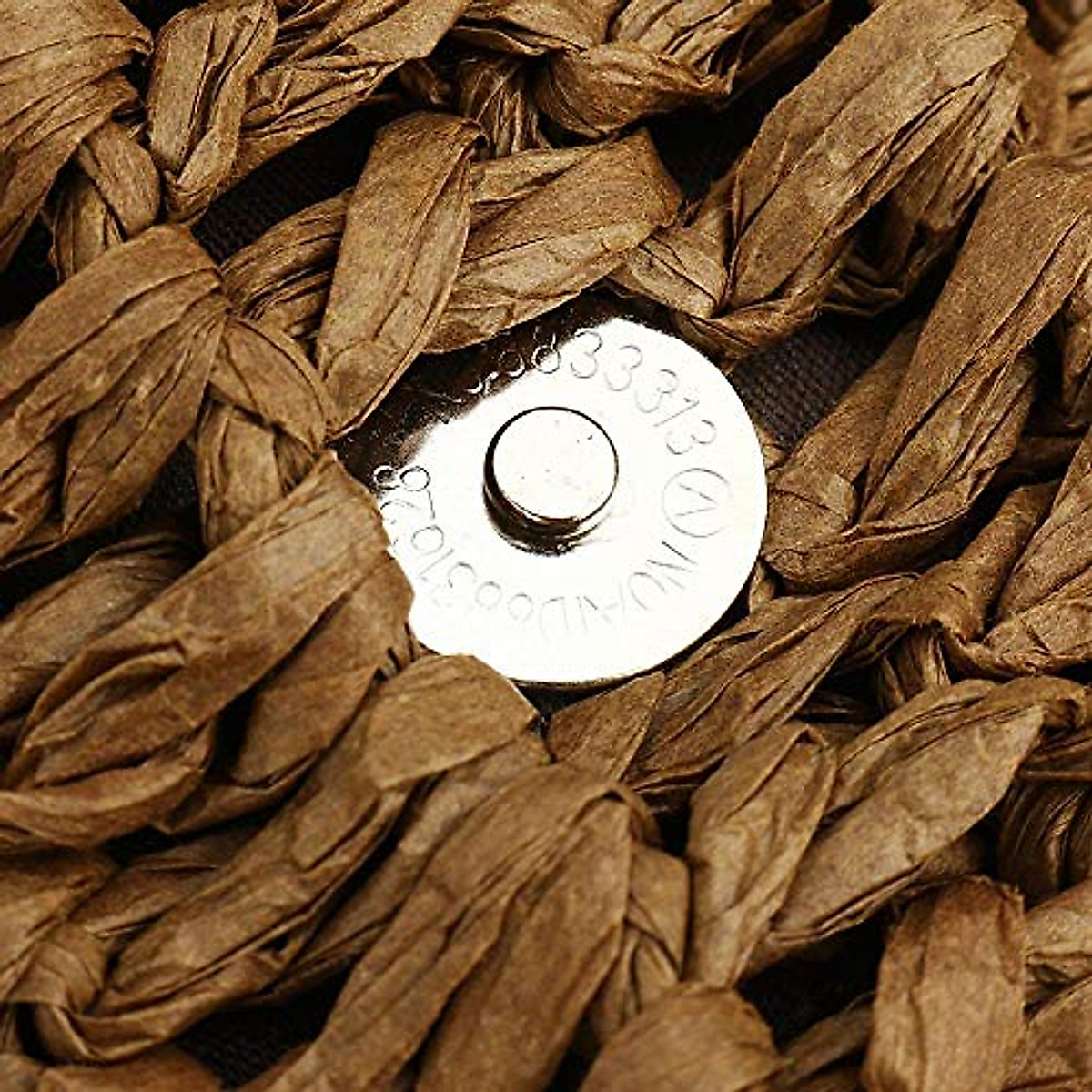 Women's Straw Tote Bag Handbags Beach Bag Exquisite Woven Fashion Large Rectangle Top Handle Bag Shopper Bag (Beige)