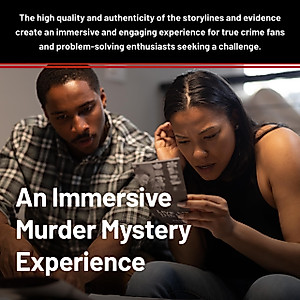 Hunt A Killer The Moon Summit Mystery Complete Box Set - Murder Mystery Game for True Crime Fans with Evidence & Puzzles - Solve Crimes at Date Night or Family Game Night - Age 14+