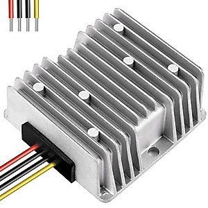 BIRITALO DC 36V 48V Step Down to 12V 20A 240W IP65 Converter Waterproof DC Voltage Converter Reducer Transformer Module,Input Voltage 30-60V Regulator for Golf Club Car Truck Vehicle Strip Light