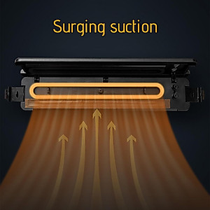 VANEME Vacuum Sealer Machine,Heat Sealer for Cookies,One-Touch Vacuum Sealer,Dry Moist Fresh Modes Sealing System For Food Preservation,Sealing Packing System for All Saving Needs