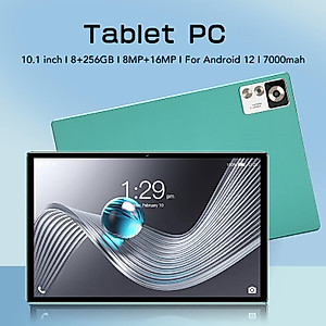 GLOGLOW Gaming Tablet, Office Tablet 8GB RAM 256GB ROM Aluminum Alloy for School (US Plug)