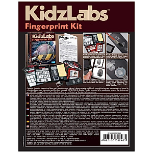 4M Toysmith, Kidzlabs Finger Print Kit, Dectective Science Kit , For Boys & Girls Ages 8+