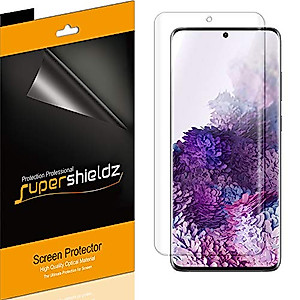 Supershieldz (2 Pack) Designed for Samsung (Galaxy S20 Plus 5G) Screen Protector, High Definition Clear Shield (TPU)