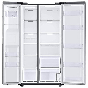 SAMSUNG RS22T5201SR 22 Cu.Ft. Stainless Side-by-Side Refrigerator