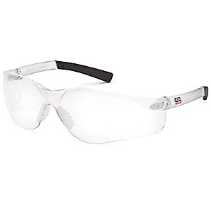 Lincoln Electric Bifocal Safety Glasses | 1.00 Diopter | Soft Rubber Overmolded Frame | Clear Lens |K3117-100