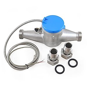 1.0" Water Meter - Stainless Steel, Pulse Output, NSF 61, NTEP