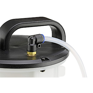 Mityvac MV7300 Pneumatic Air Operated Fluid Evacuator with Accessories for Draining Engine Oil or Transmission Fluid Directly Through The Dipstick Tubes