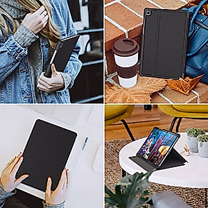 Soke Case for Samsung Galaxy Tab S5e 2019, Premium Shock Proof Stand Folio & Multi-Viewing Angles, Auto Sleep/Wake,Hard PC Back Cover for Galaxy Tab S5e 10.5 inch Tablet [SM-T720/T725/T727],Black