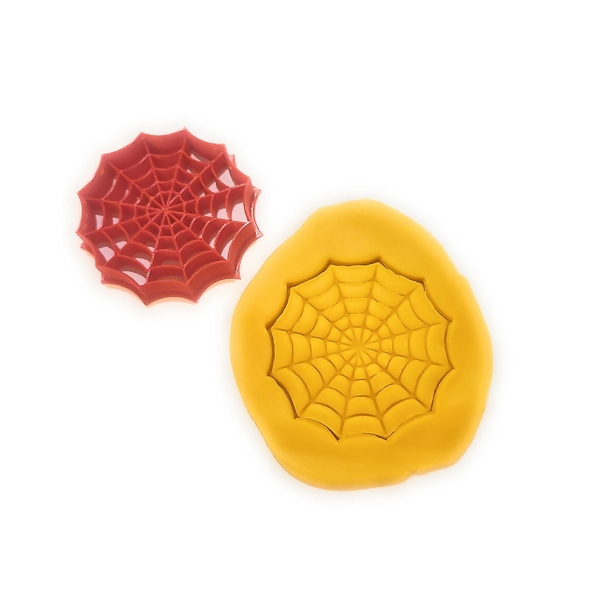 T3D Cookie Cutters Spiderweb Cookie Cutter, Suitable for Cakes Biscuit, Fondant Cookie Mold for Homemade Treat Halloween